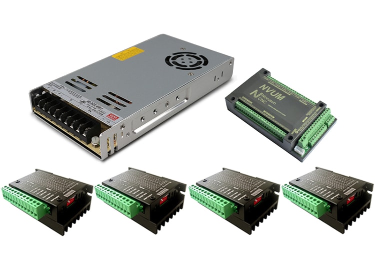 Novosun 4 Axis USB Controller Board Kit - Vico CNC